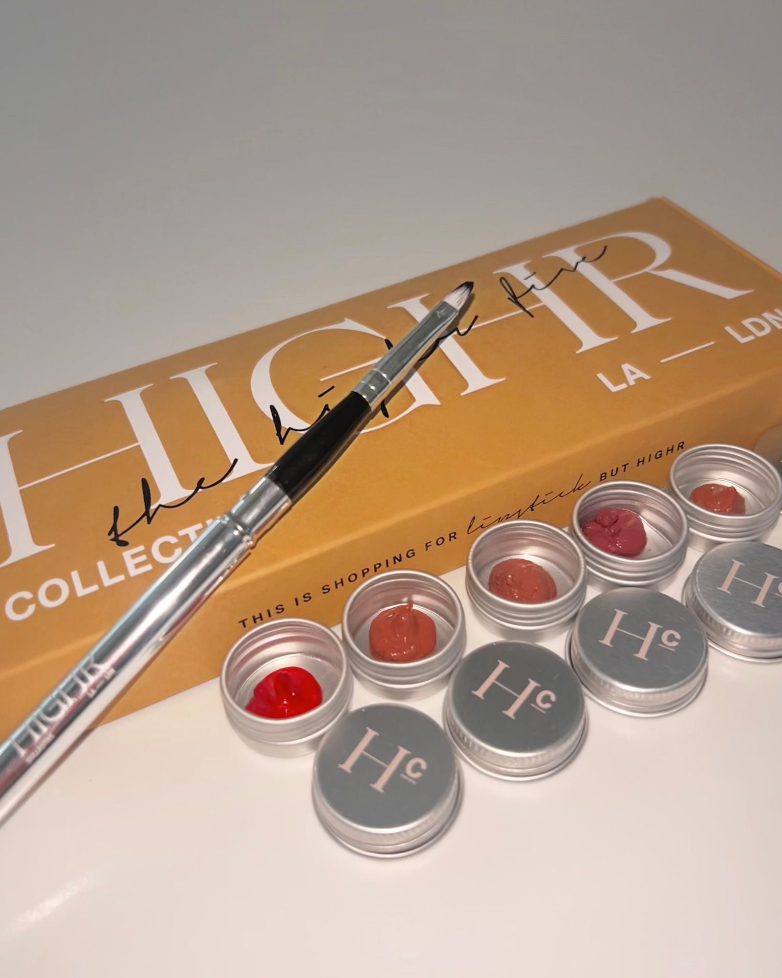 HIGHR Five Lipstick Sample Set – HIGHR Collective